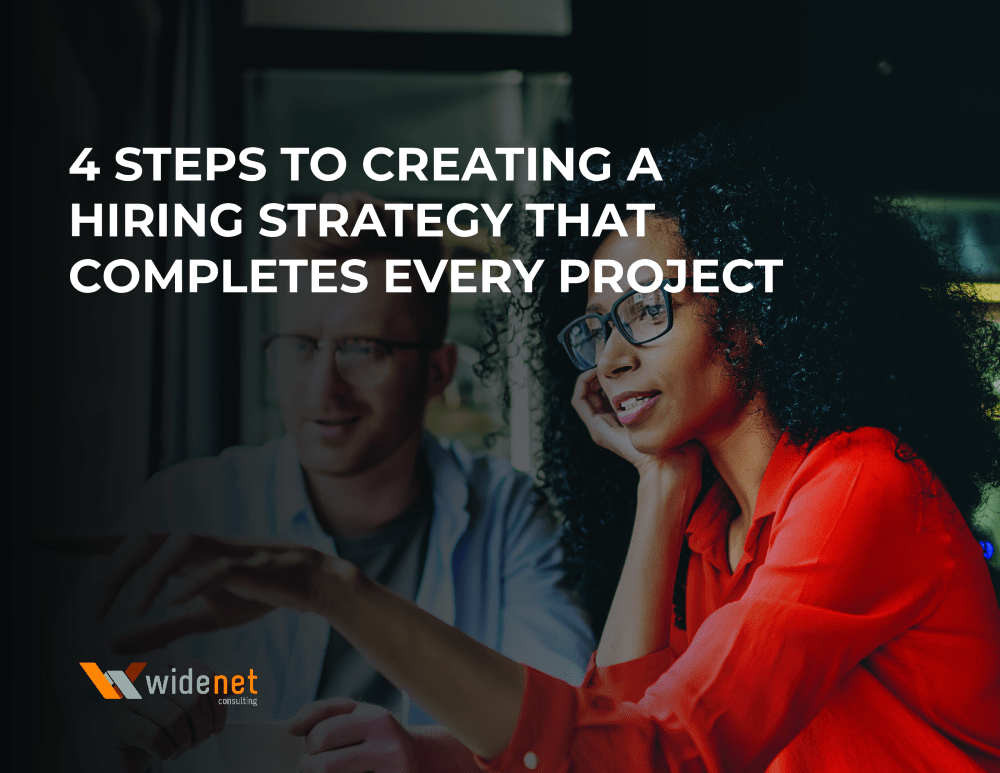 Your Hiring Strategy: 4 Steps | WideNet Consulting - e-book